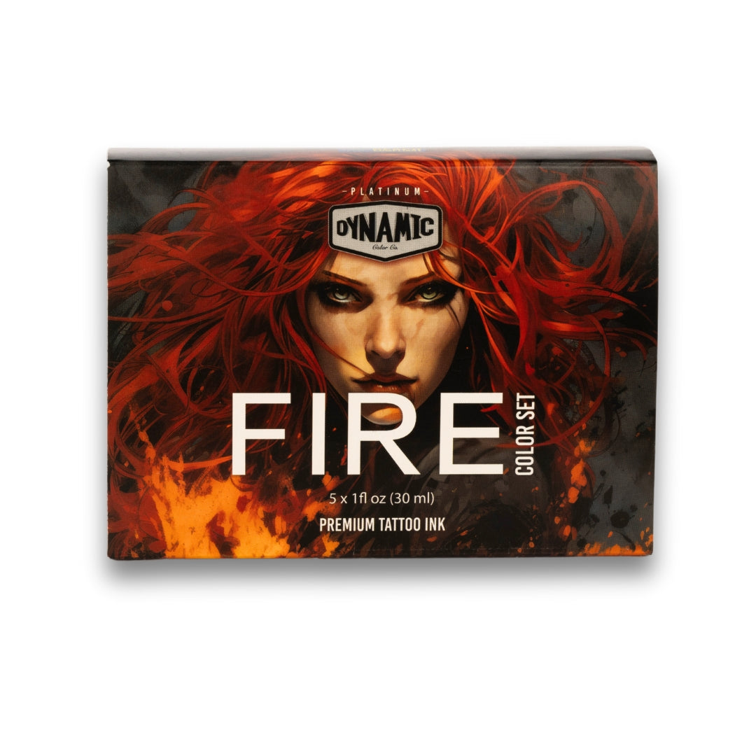 Dynamic Platinum Fire 1oz 5 Bottle Color Set Dynamic Platinum Fire 1oz 5 Bottle Color Set